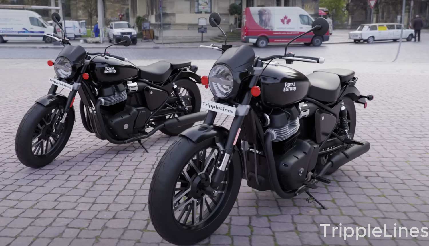 RE Shotgun 650 leaks, shorter than Super Meteor - MotoMotar