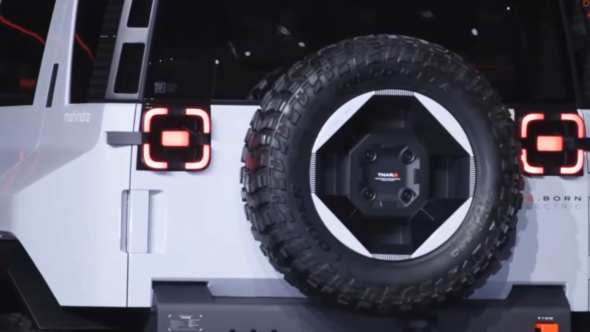 Mahindra vision Thar.e concept- new take on the classic off-roader ...