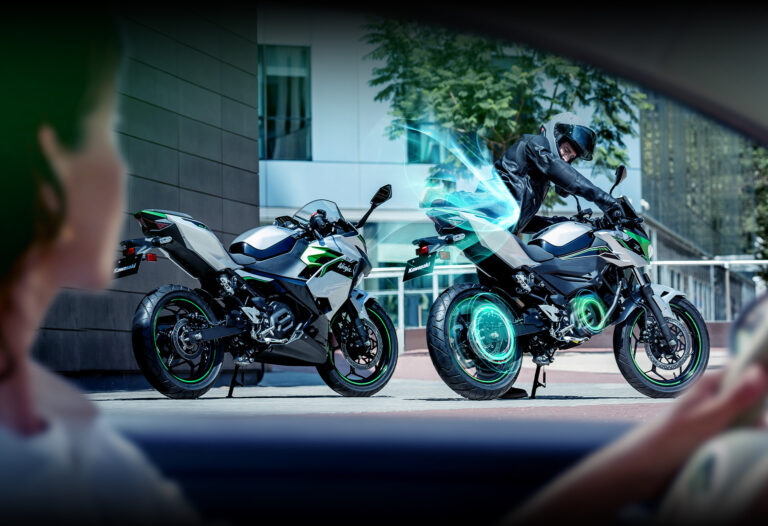 New Kawasaki Ninja e-1 and Z e-1 unveiled - MotoMotar