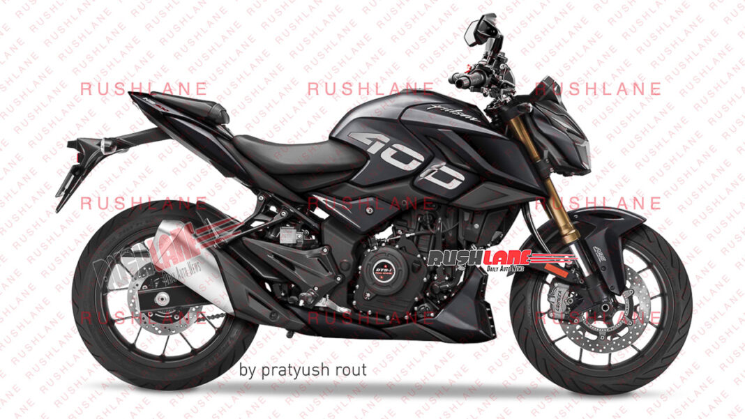 Bajaj NS 400 Spotted Ahead of Launch - MotoMotar