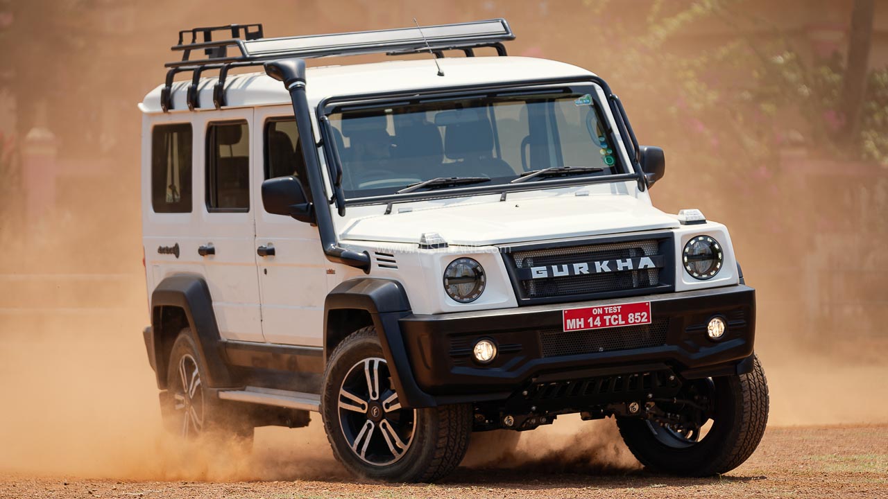 New Force Gurkha Bookings Now Open, Launch Soon - MotoMotar