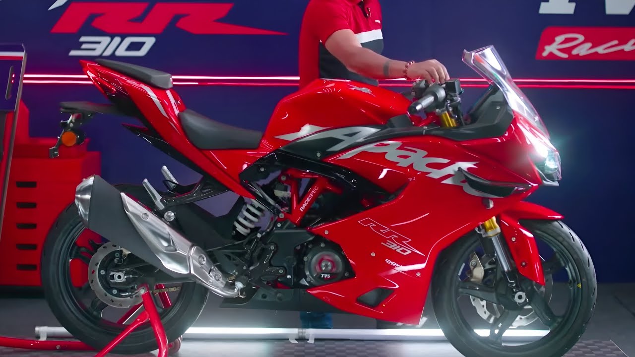 New 2025 TVS Apache RR 310 Launched in India - Price & Features - MotoMotar