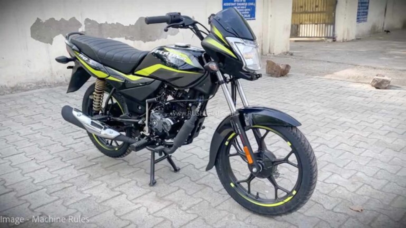 2025 Bajaj Platina 110 spotted before launch with new update - MotoMotar
