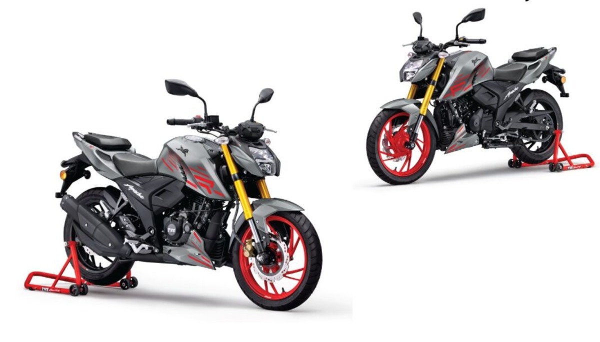 2025 TVS Apache RTR 200 4V Launched in India - MotoMotar